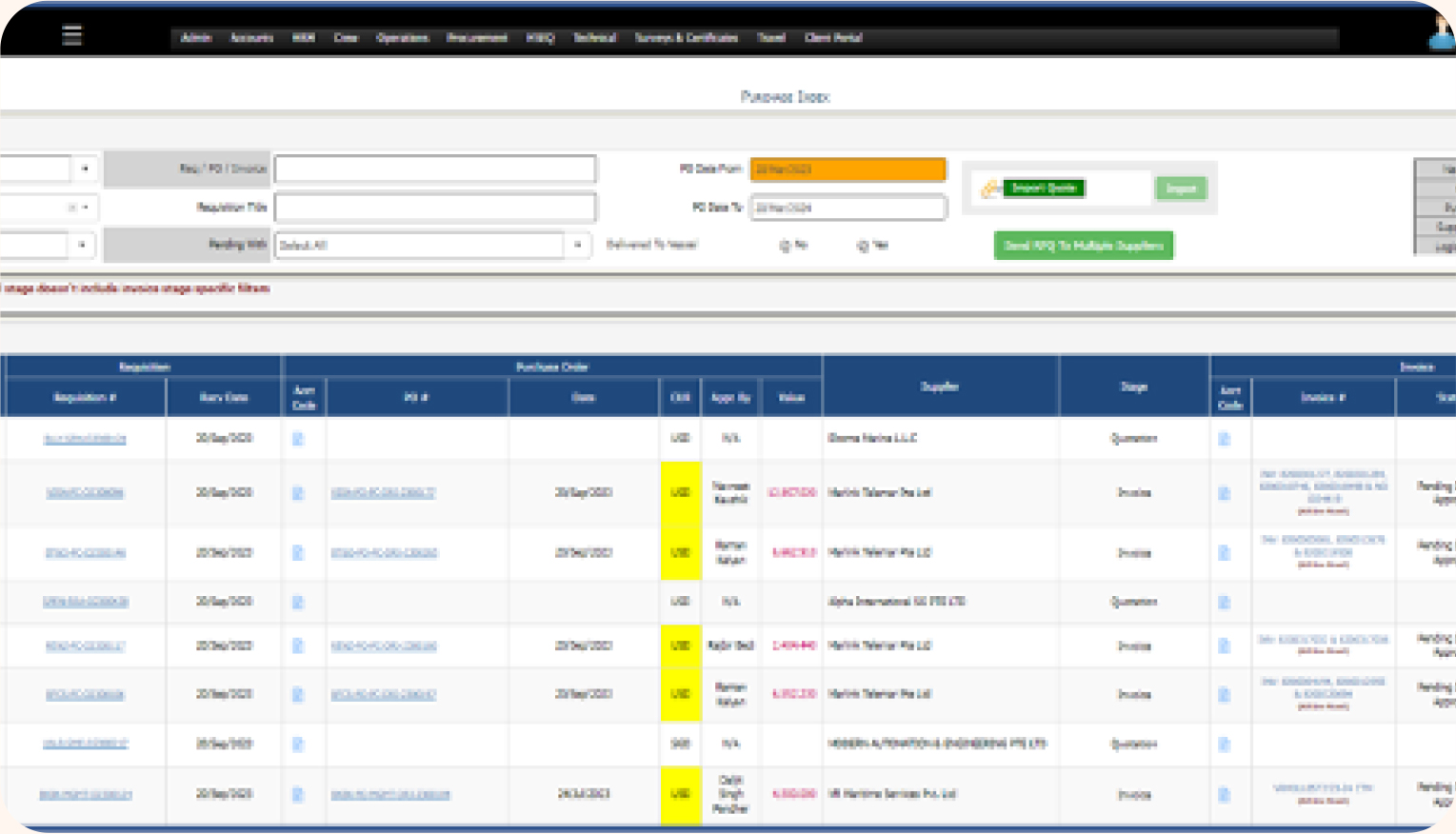 Ship Management – Royal Marine Group